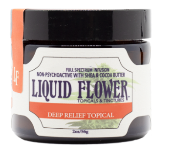 Deep Relief - Topical Whipped Body Butter 2oz – Liquid Flower